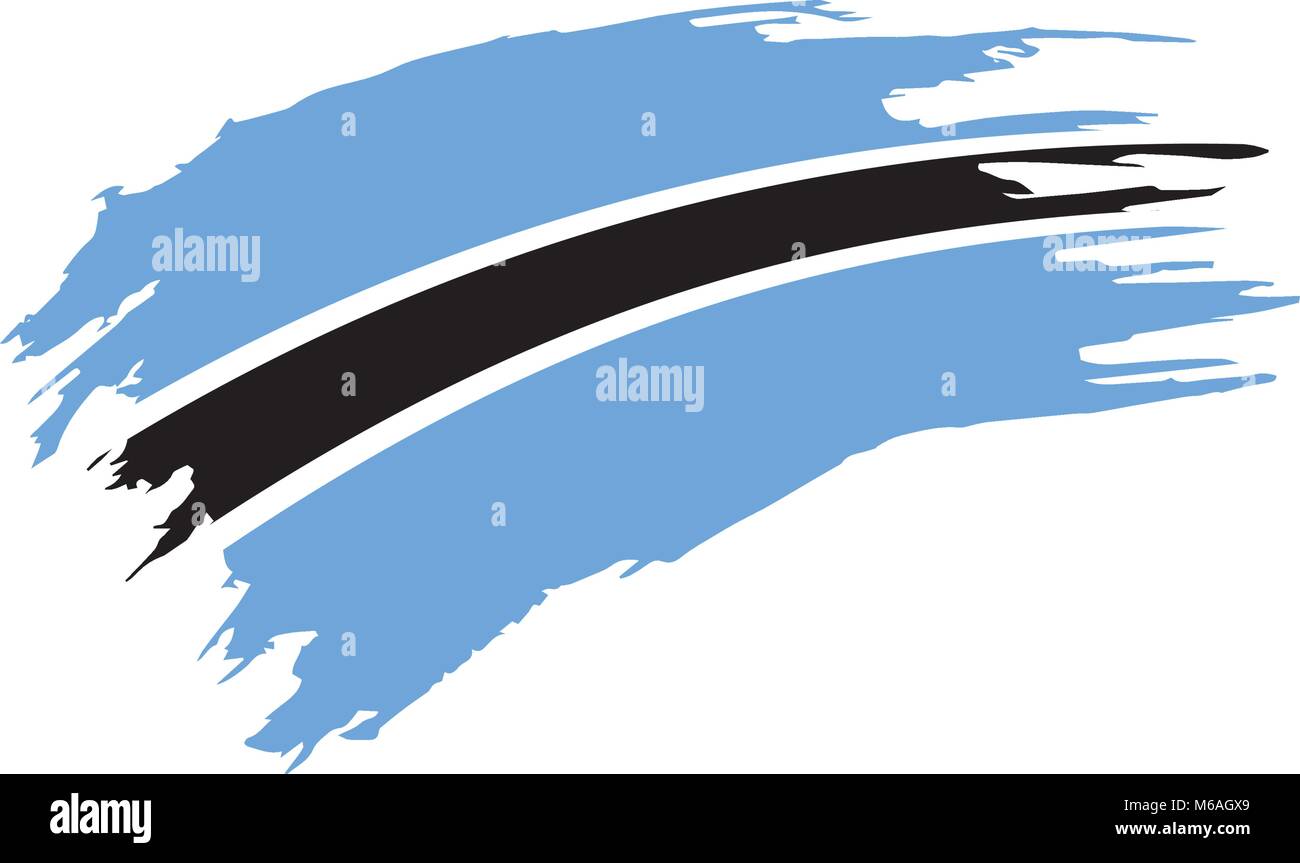 Botswana flag, vector illustration Stock Vector Image & Art - Alamy