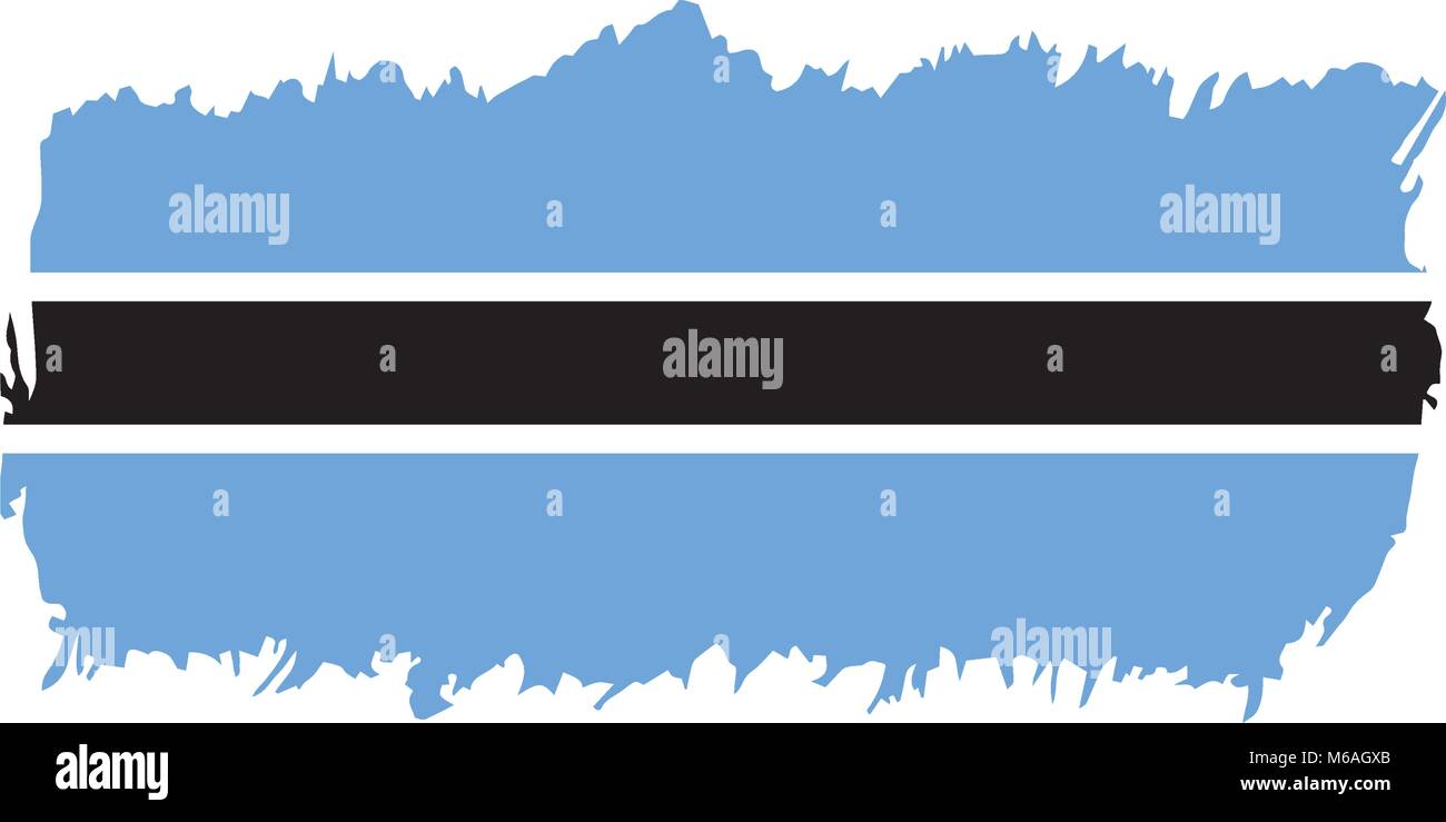 Botswana flag, vector illustration Stock Vector Image & Art - Alamy