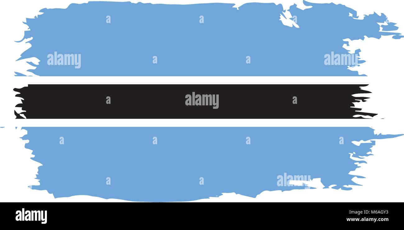 Botswana flag, vector illustration Stock Vector Image & Art - Alamy