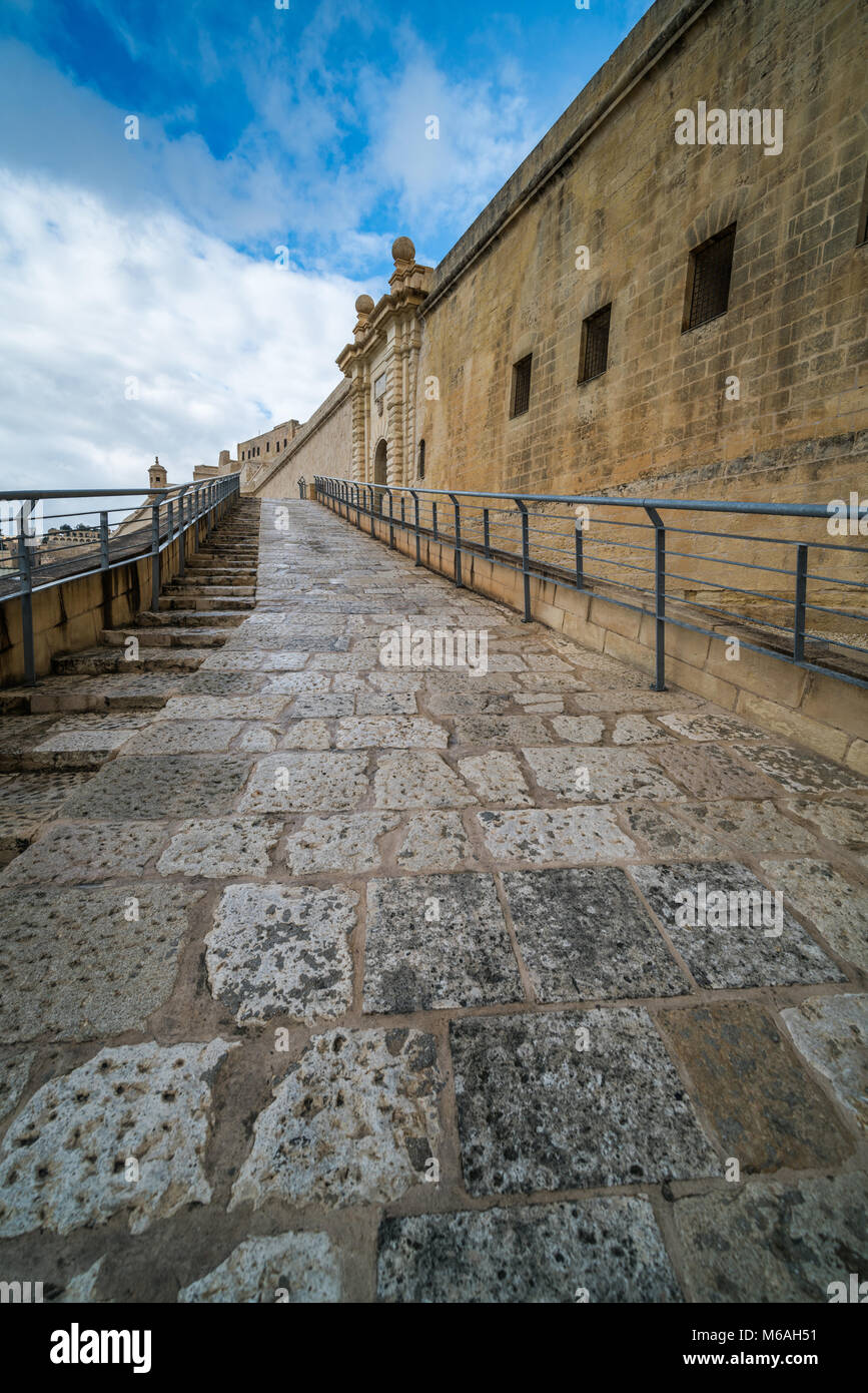 Fort Saint Angelo, Birgu Waterfront, Vittoriosa, Malta Stock Photo - Alamy