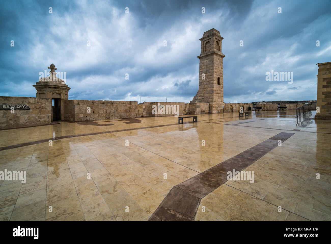 Fort Saint Angelo, Birgu Waterfront, Vittoriosa, Malta Stock Photo - Alamy