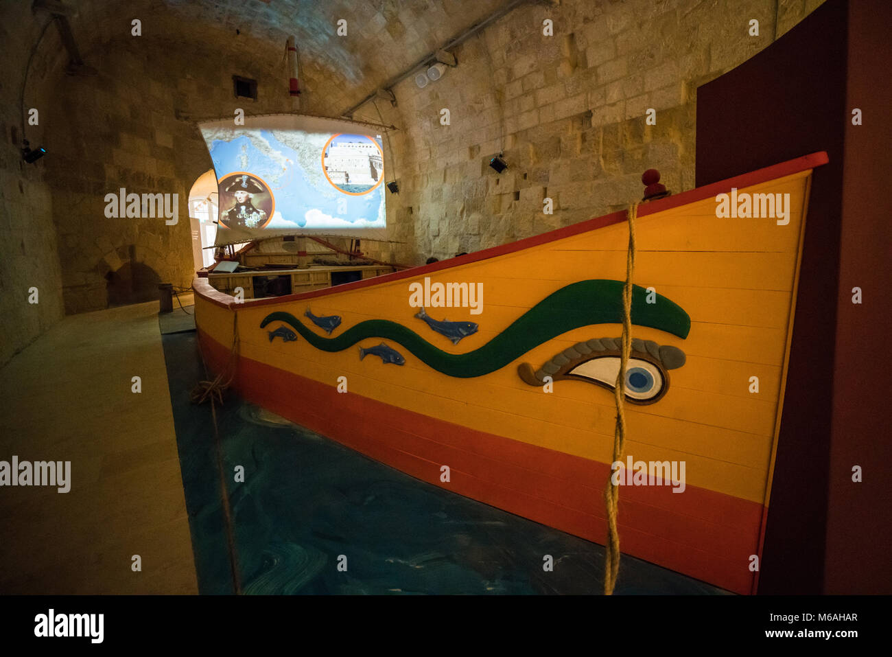 Fort Saint Angelo, Birgu Waterfront, Vittoriosa, Malta Stock Photo - Alamy