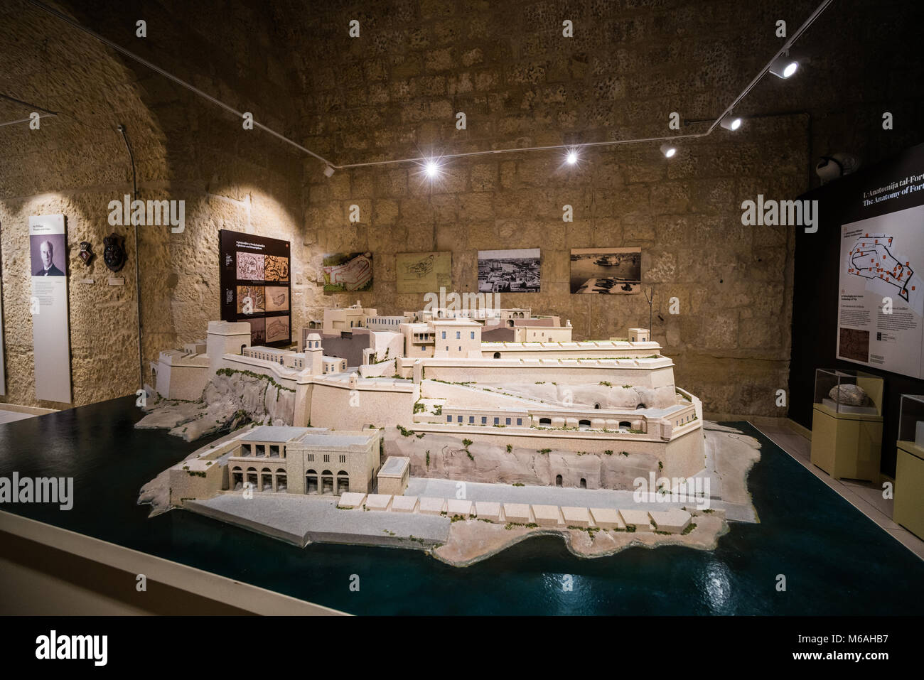 Fort Saint Angelo, Birgu Waterfront, Vittoriosa, Malta Stock Photo - Alamy