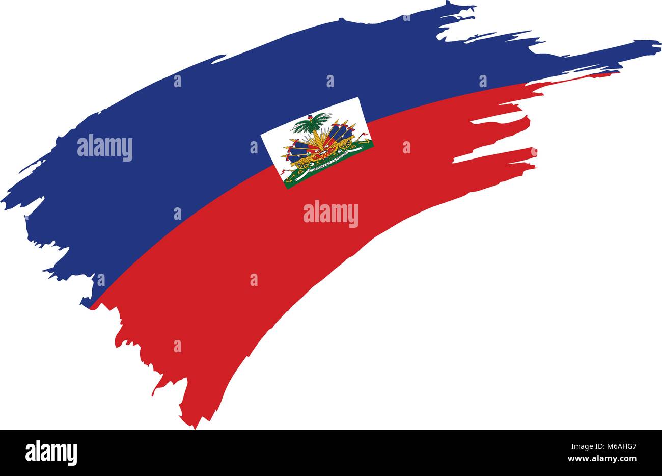 Haiti flag, vector illustration Stock Vector Image & Art - Alamy