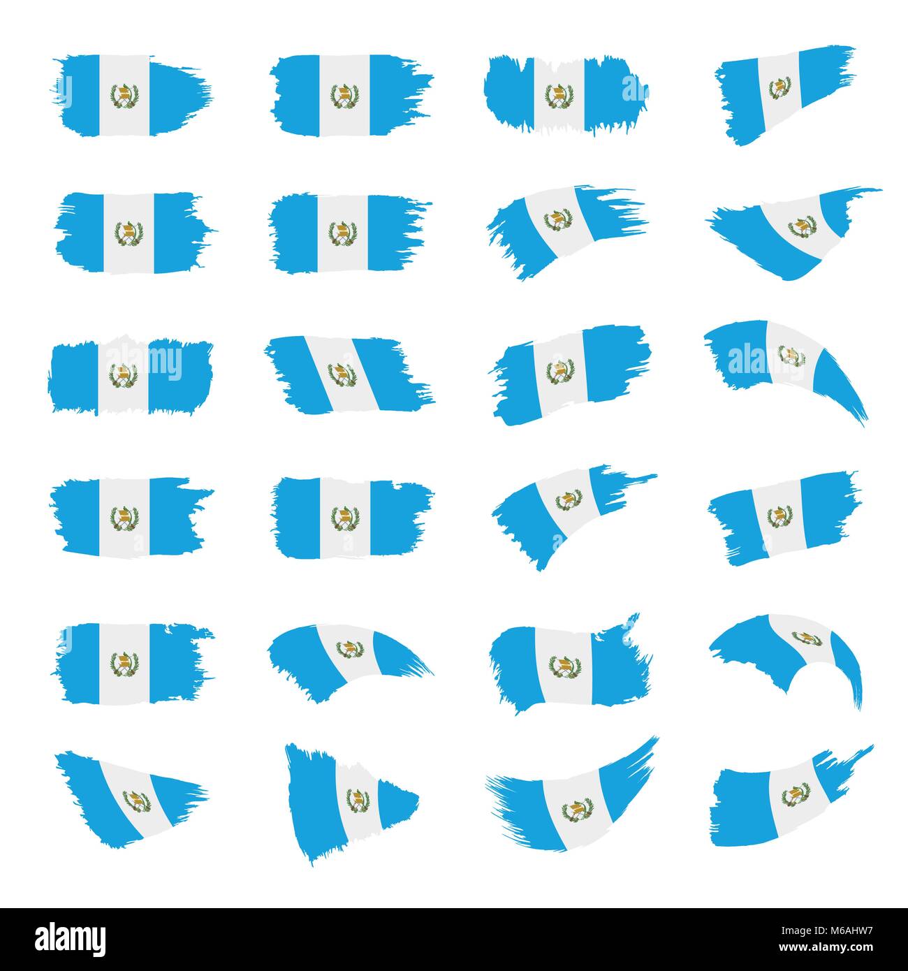 Guatemala flag, vector illustration Stock Vector Image & Art - Alamy