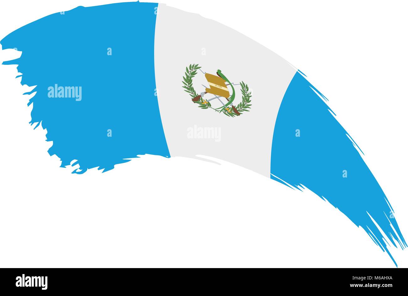 Guatemala flag, vector illustration Stock Vector Image & Art - Alamy