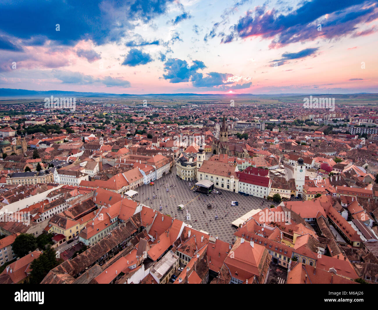 Sibiu panoramic hi-res stock photography and images - Alamy