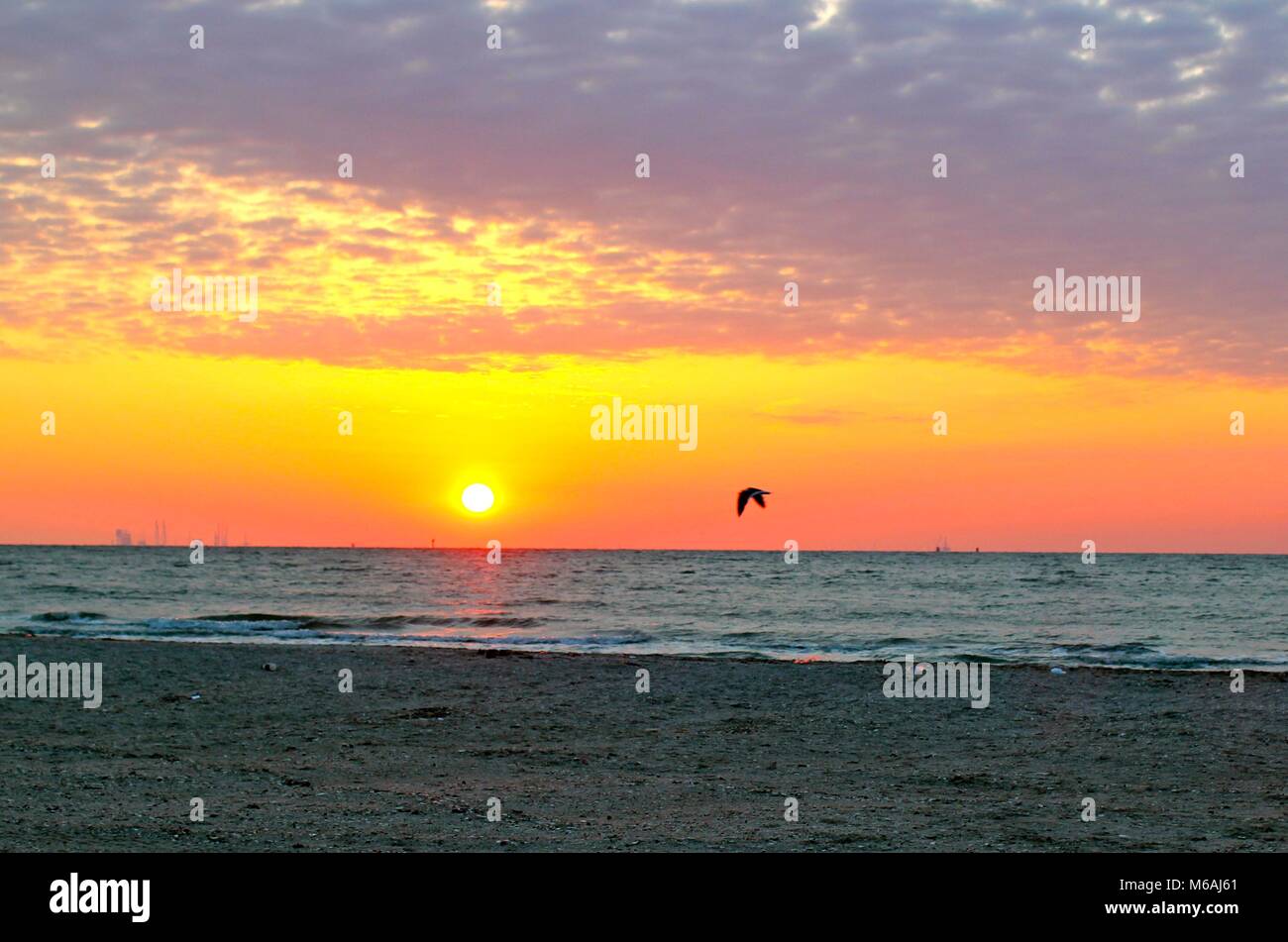Beautiful Sunrise Sky Stock Photo - Alamy