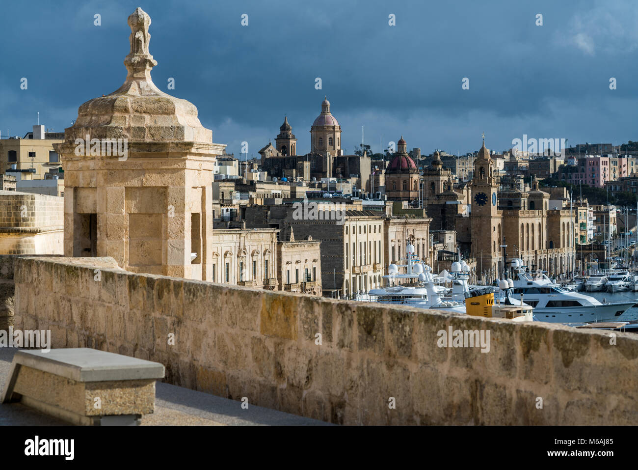 Fort Saint Angelo, Birgu Waterfront, Vittoriosa, Malta Stock Photo - Alamy