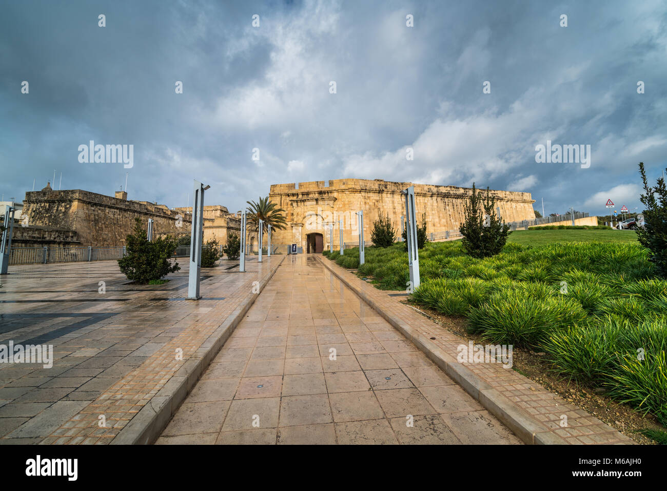 Malta at War Museum, Birgu, Malta, Europe Stock Photo - Alamy
