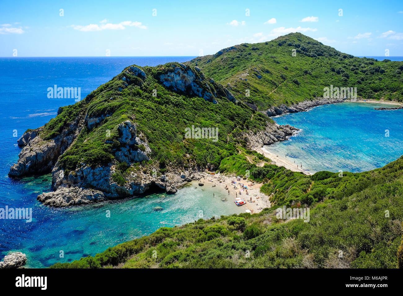 Porto-Timoni, the most famous and beautifull beach in Corfu island ...