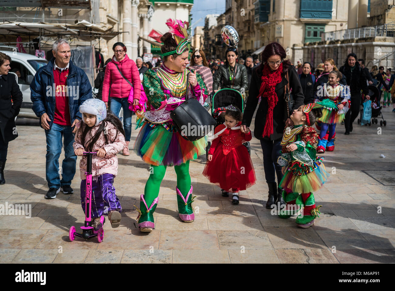 Carnival, Valletta, Malta, Europe Stock Photo - Alamy