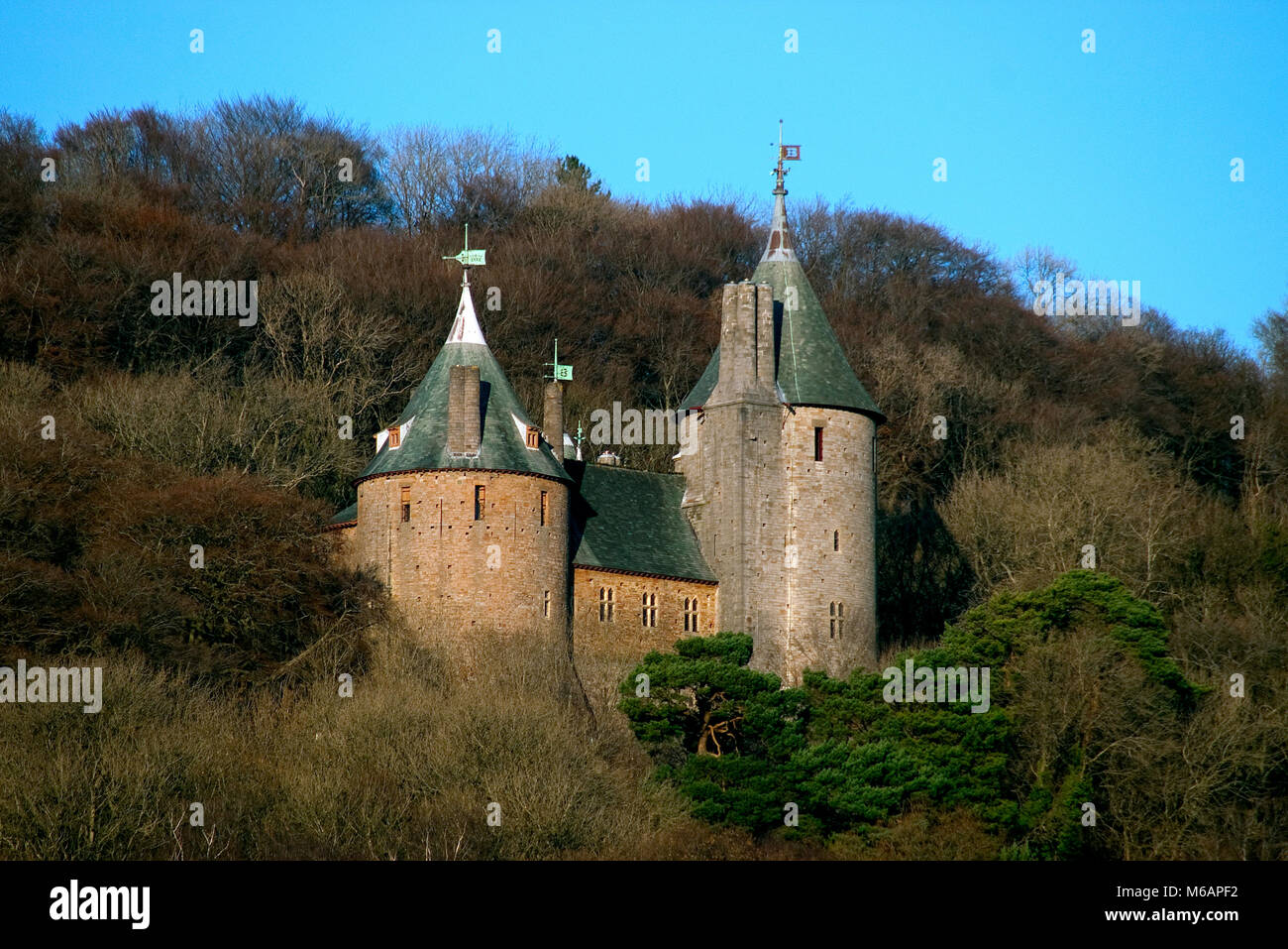 Castell castle coch hi-res stock photography and images - Alamy