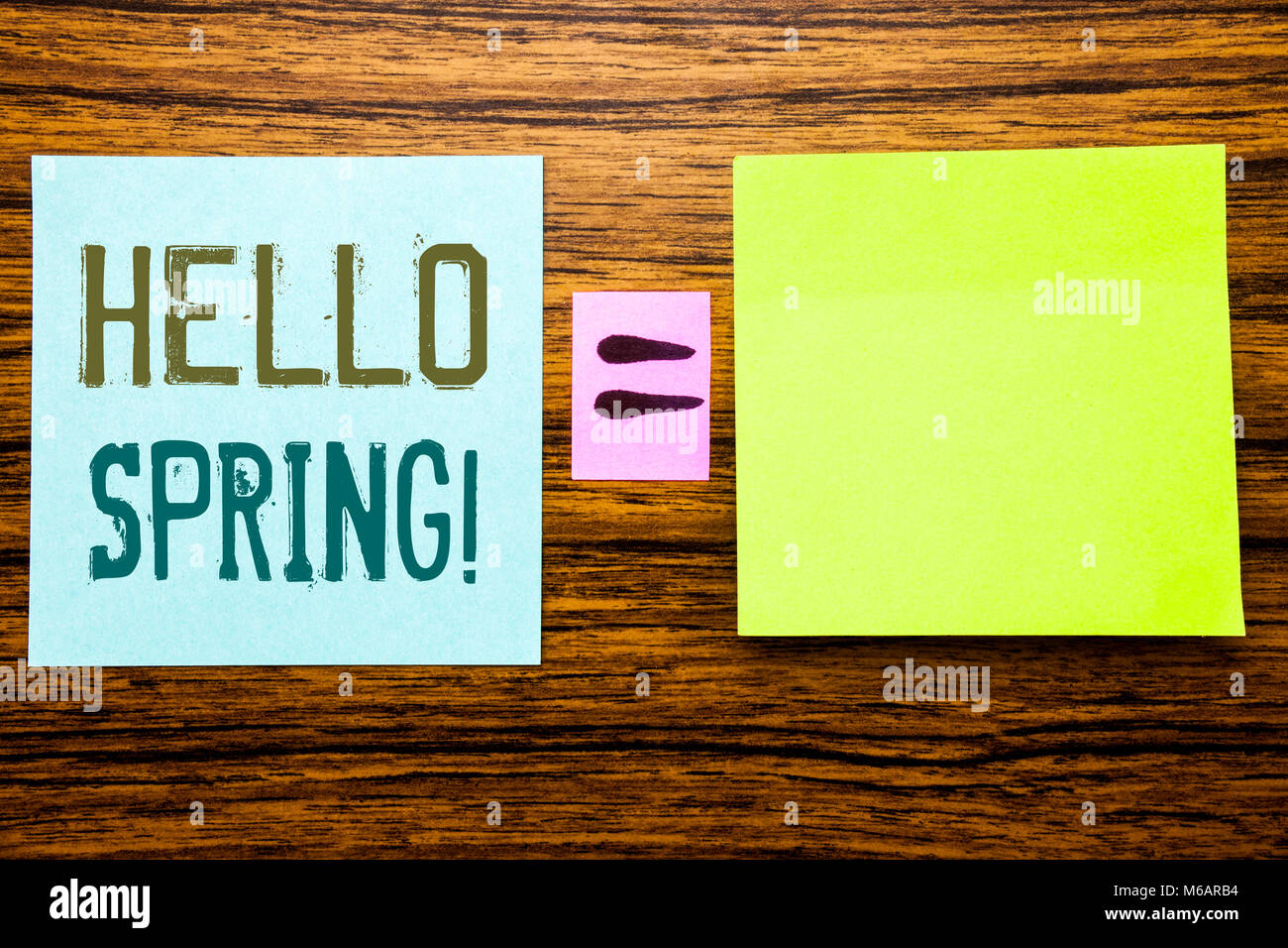 Word, writing Hello Spring!. Business concept for Summer Time Welcoming ...