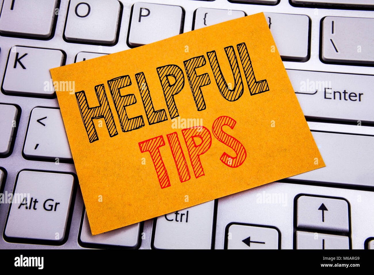 Conceptual hand writing text caption inspiration showing Helpful Tips ...