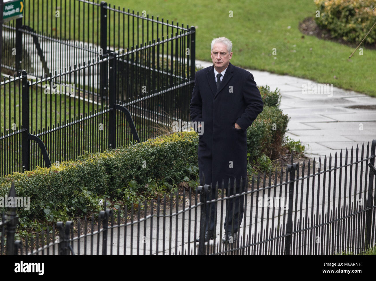 Guests arrive to the Funeral service of Graham Taylor at St Mary's ...