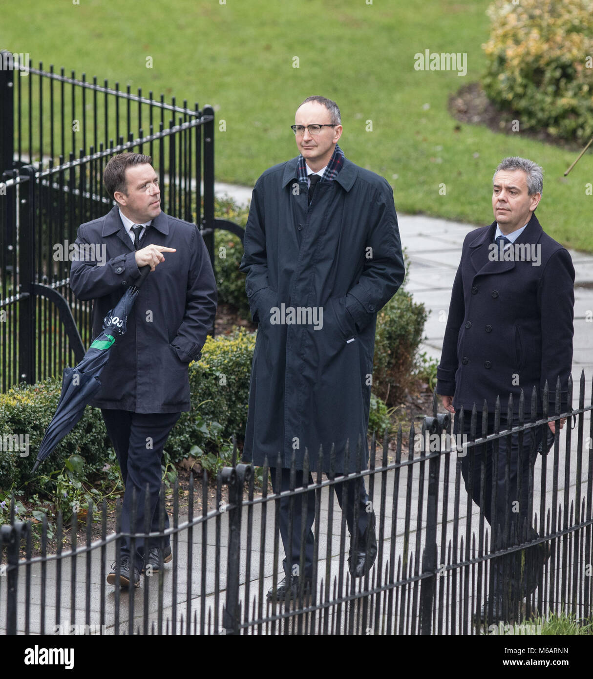 Guests arrive to the Funeral service of Graham Taylor at St Mary's ...