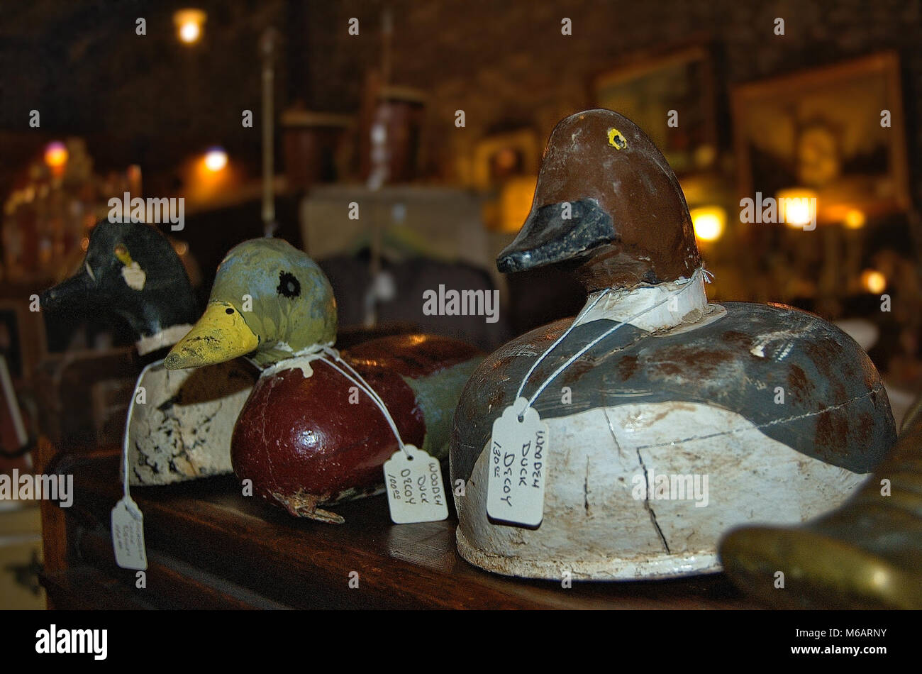 Antique duck decoy hi-res stock photography and images - Alamy