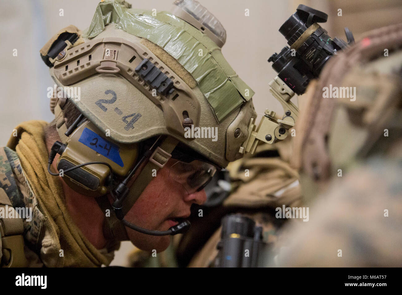 A Force Reconnaissance Marine with Maritime Raid Force, 31st Marine ...