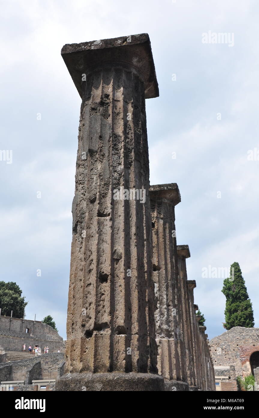 Ruins of Pompei, Naples, Italy Stock Photo - Alamy