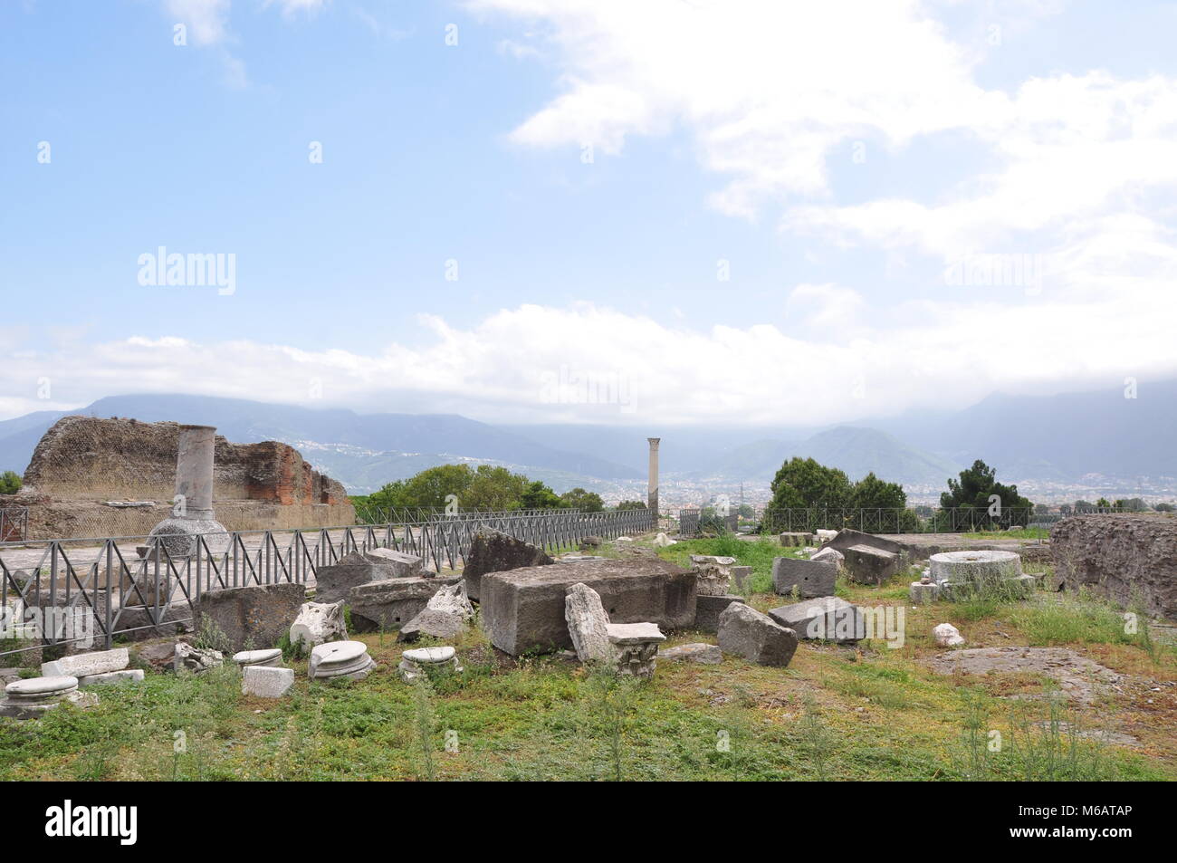 Ruins of Pompei, Naples, Italy Stock Photo - Alamy