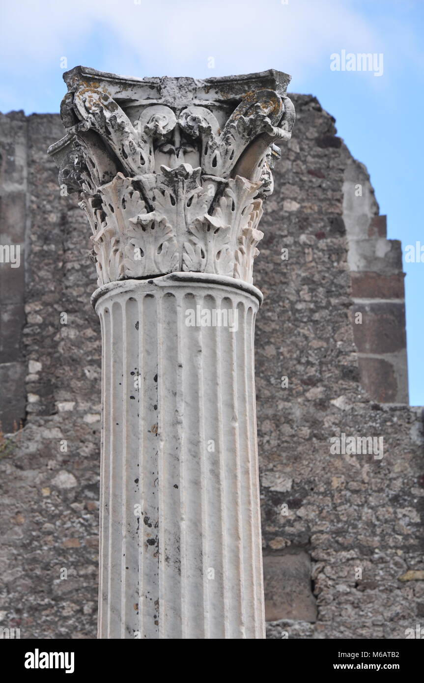 Ruins of Pompei, Naples, Italy Stock Photo - Alamy