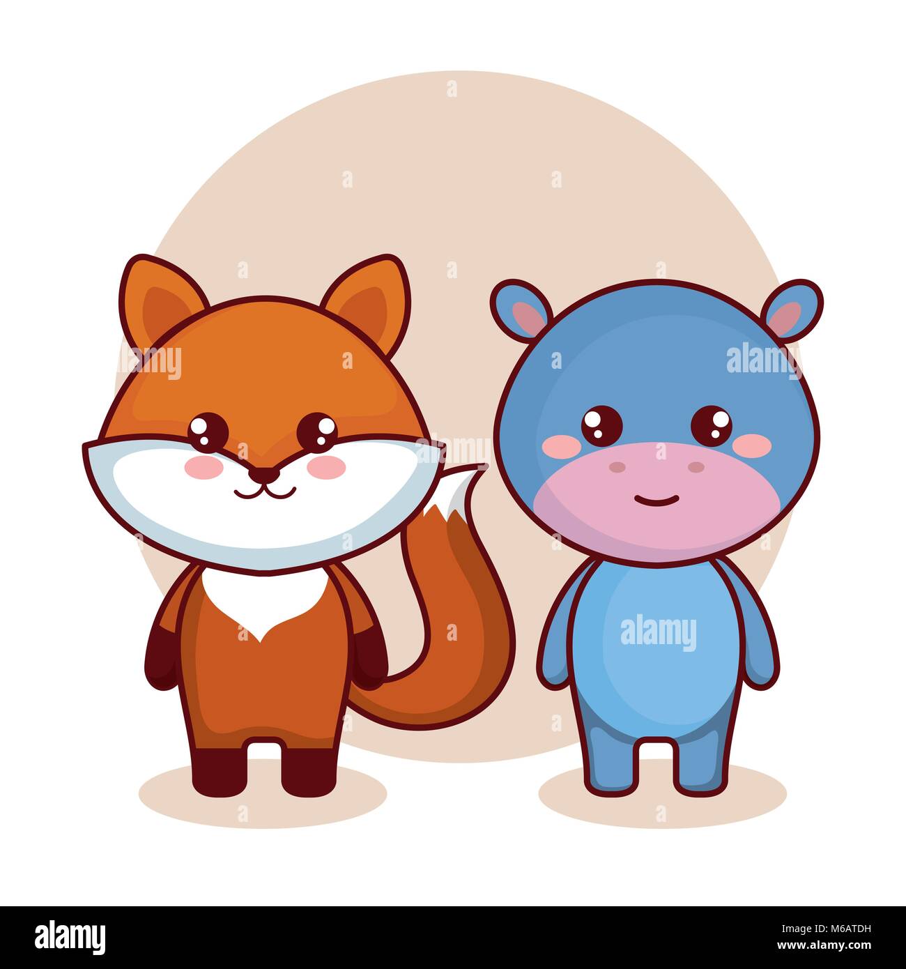 cute and little animals characters Stock Vector Image & Art - Alamy