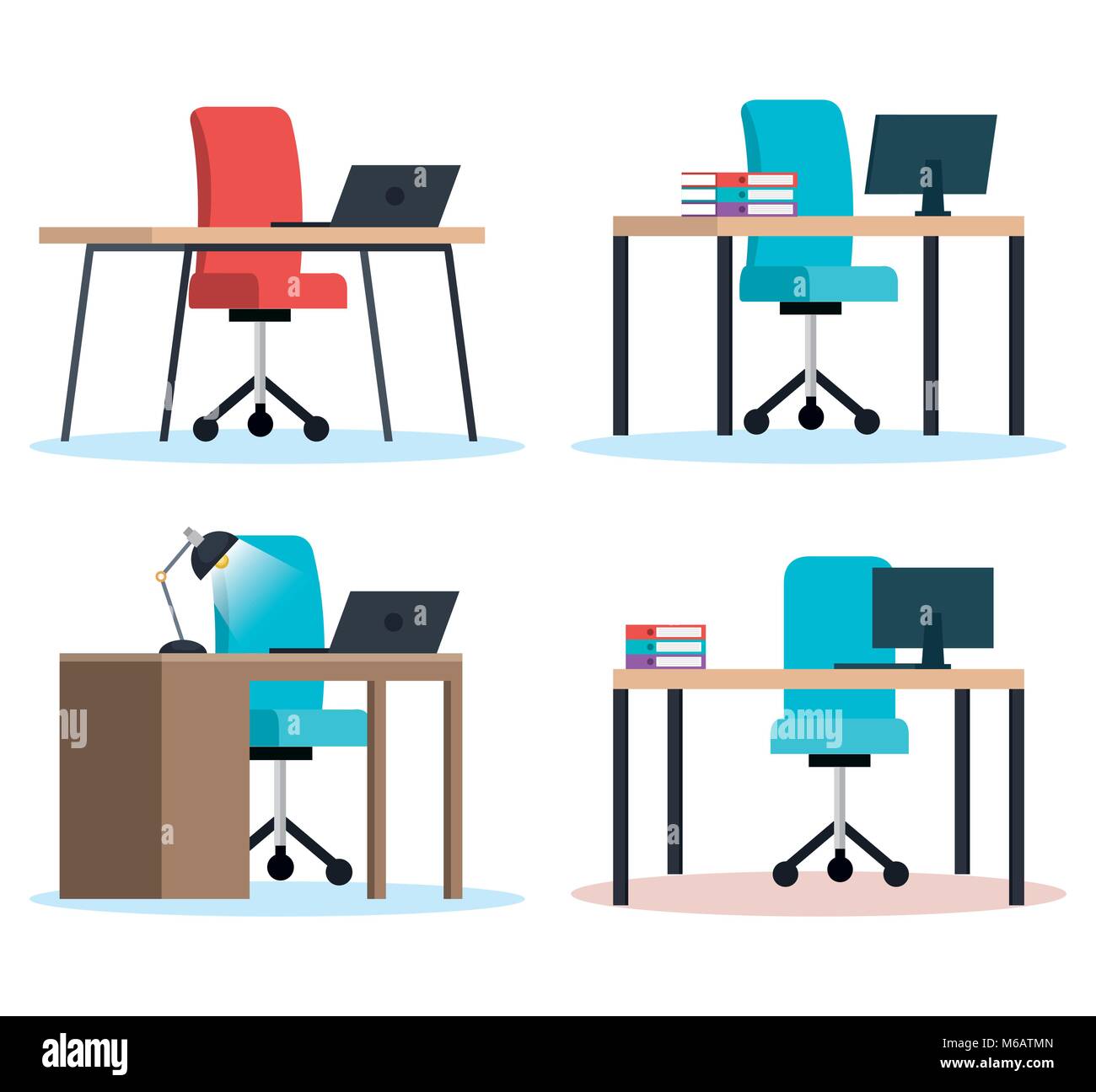 Office printer chair modern Cut Out Stock Images & Pictures - Alamy