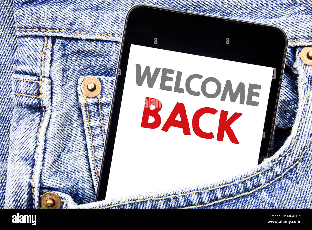Welcome Back Stock Photos & Welcome Back Stock Images - Alamy