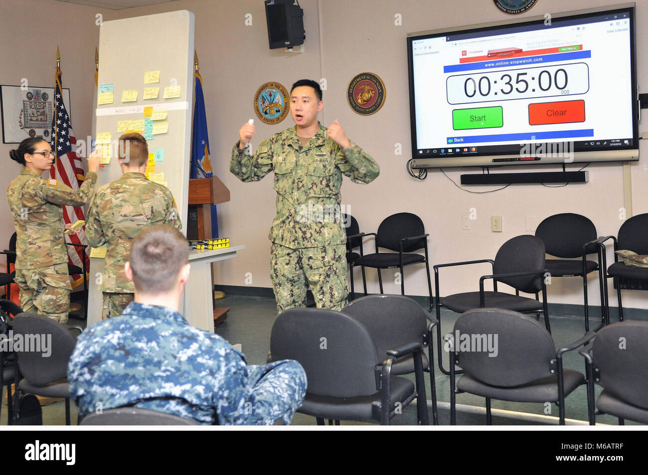 MONTEREY, Calif. (Feb. 14, 2018) Lt. Tony Le, an Information Warfare ...