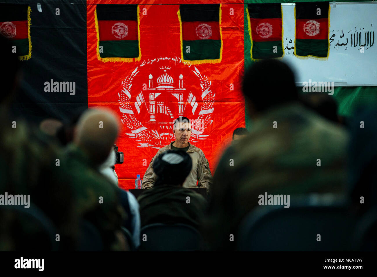 U.S. Marine Brig. Gen. Benjamin T. Watson, Commanding General of Task ...