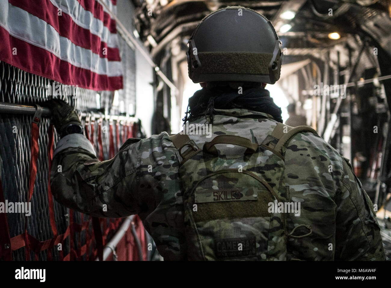 A U.S. Air Force 18th Logistics Readiness Squadron forward area ...