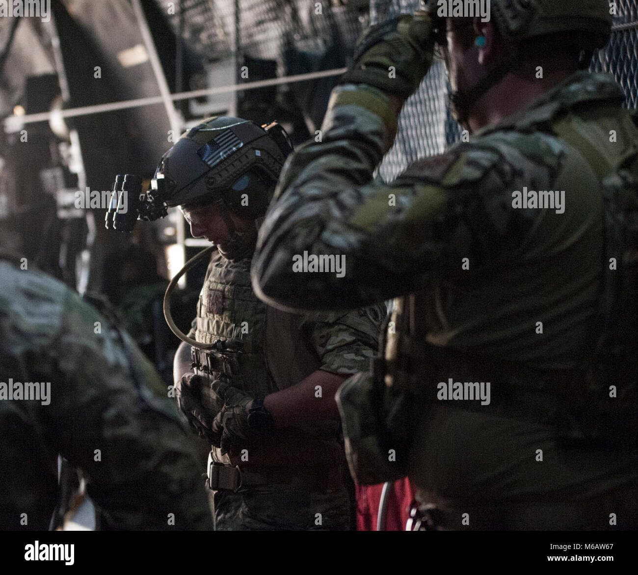 U.S. Air Force 18th Logistics Readiness Squadron forward area refueling ...