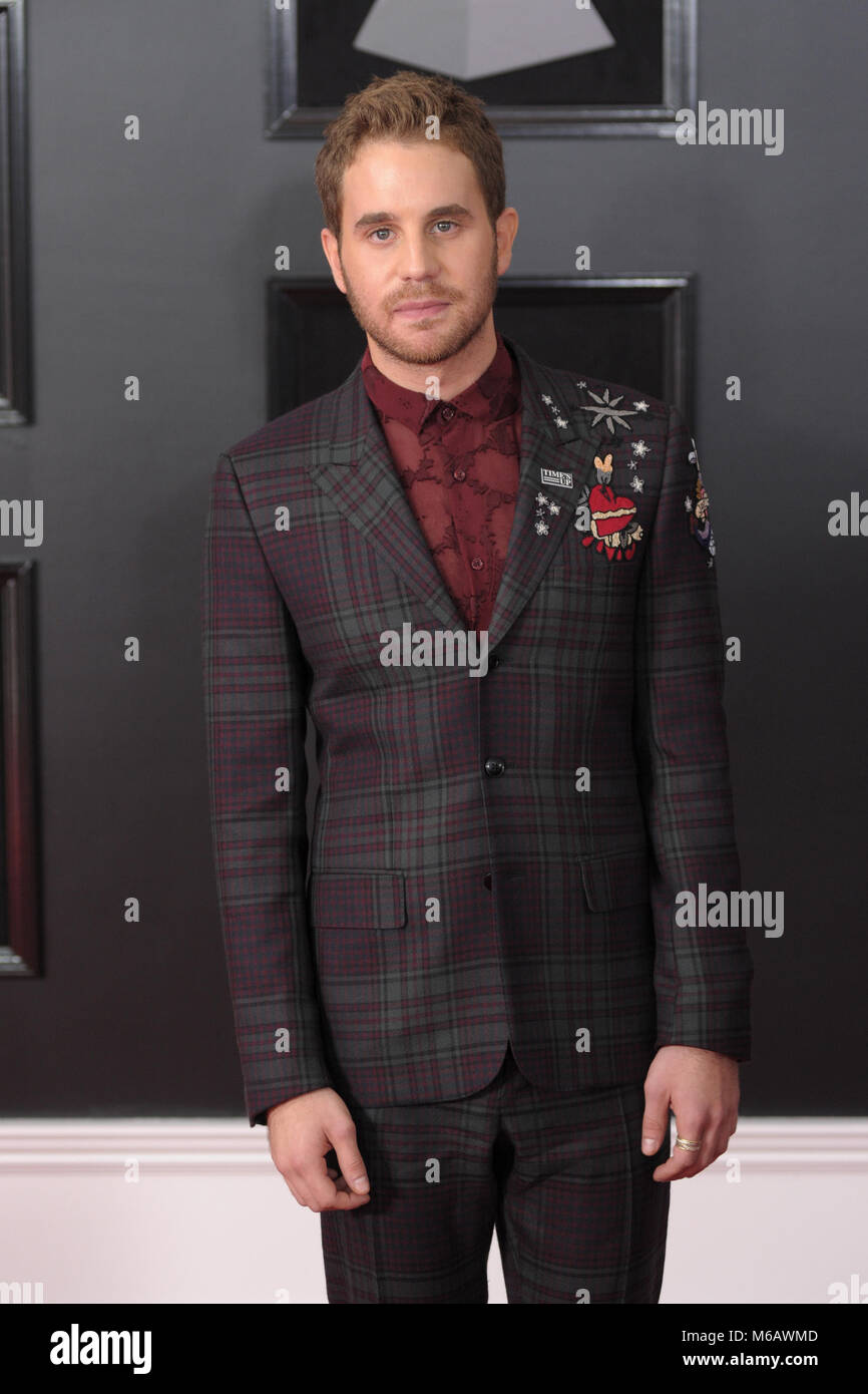 60th Annual GRAMMY Awards held at Madison Square Garden Featuring: Ben ...