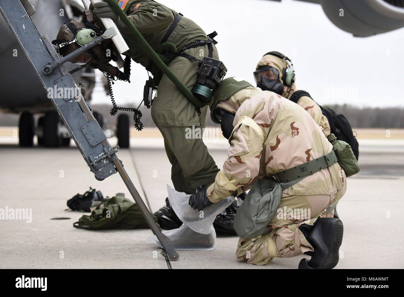 Aircrew contamination control area hi-res stock photography and images ...