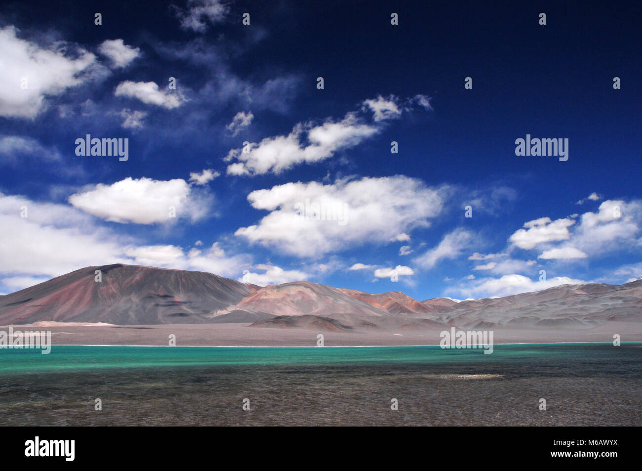Highland lagoons, Atacama Desert, Chile Stock Photo - Alamy