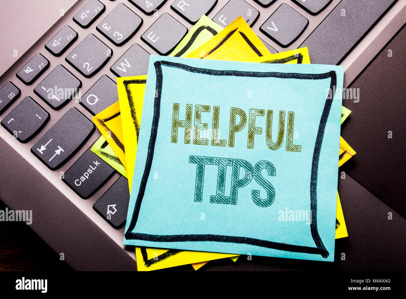 Conceptual hand writing text caption inspiration showing Helpful Tips ...