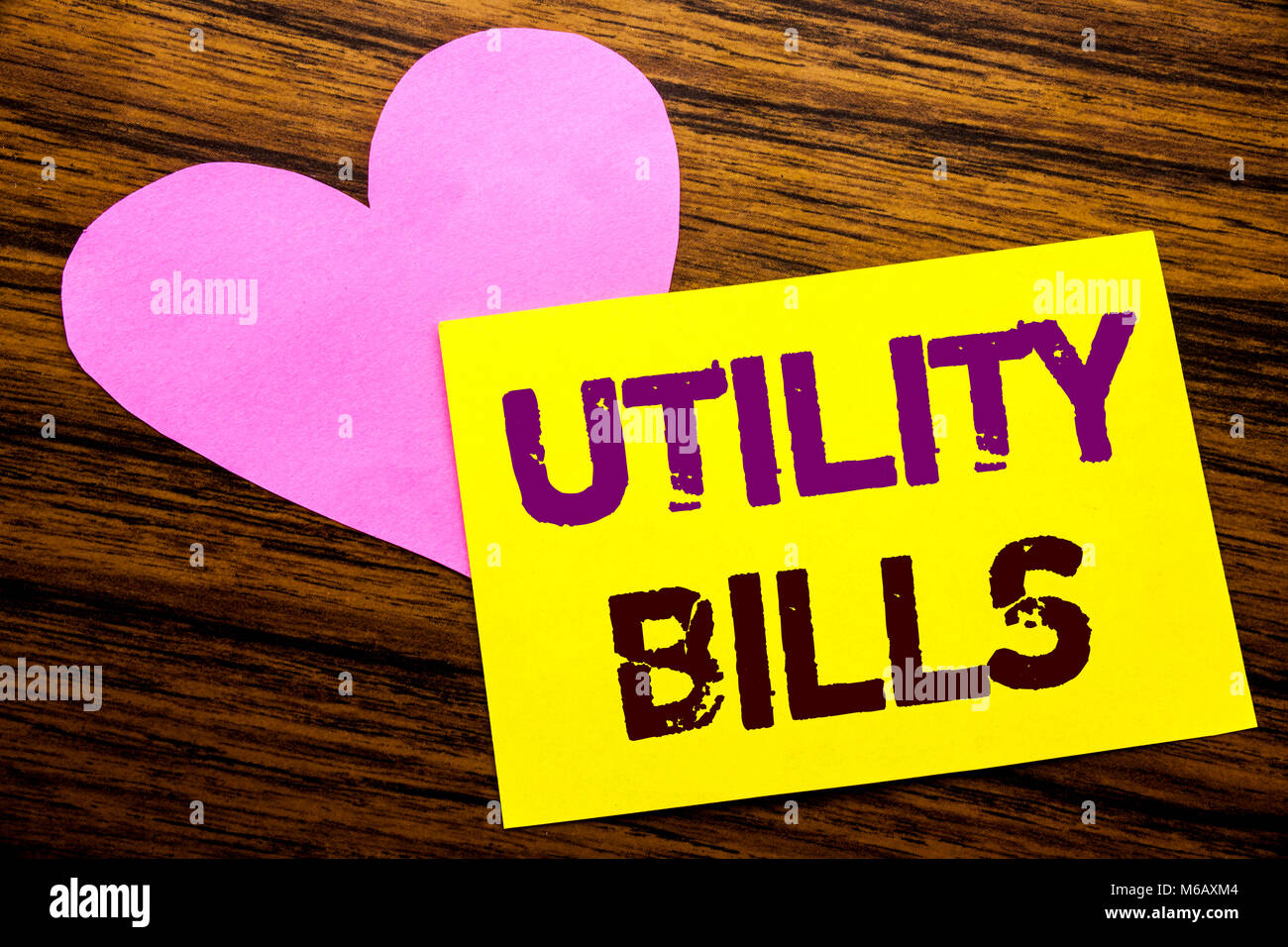 Hand writing text caption inspiration showing Utility Bills. Business ...