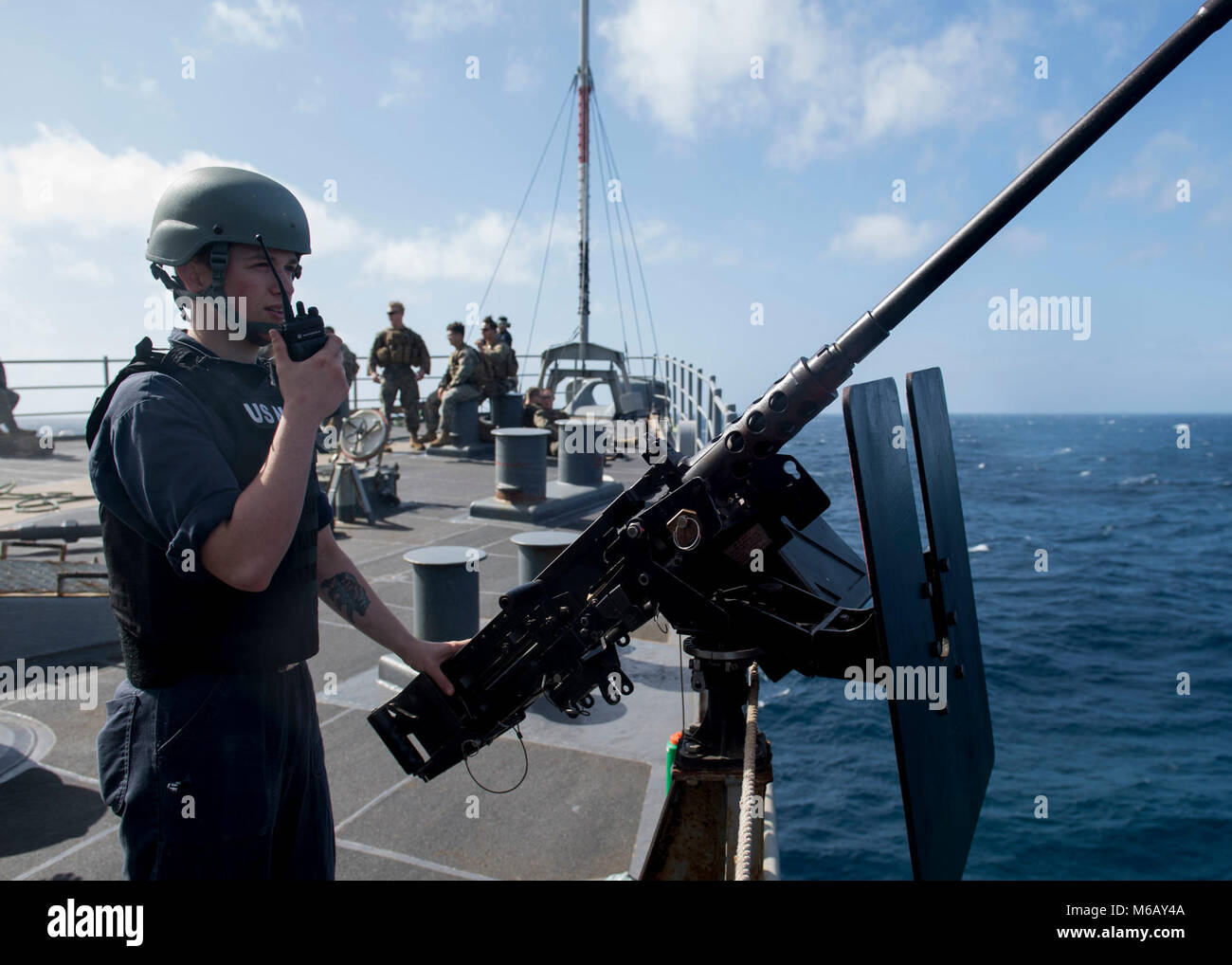 50 caliber machine gun mount hi-res stock photography and images - Alamy