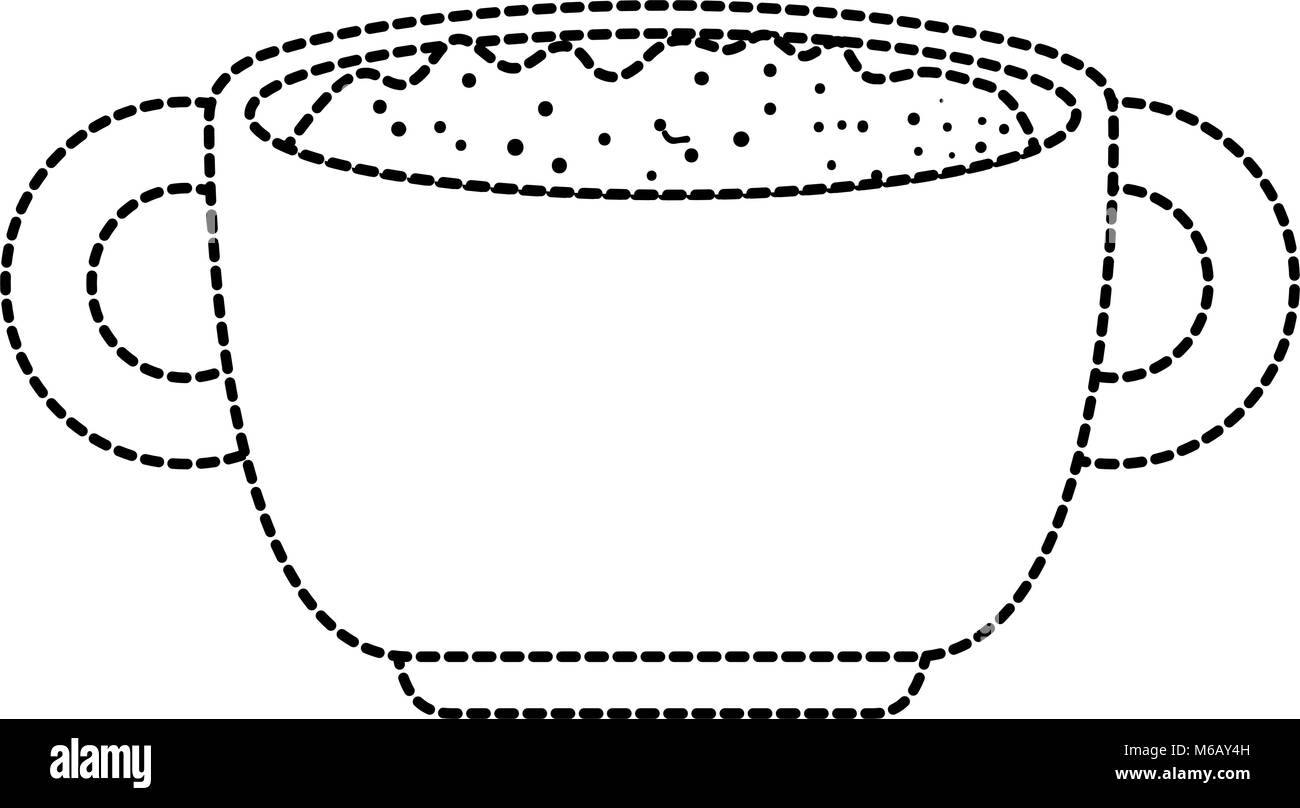 Cup with two handles Stock Vector Images - Alamy