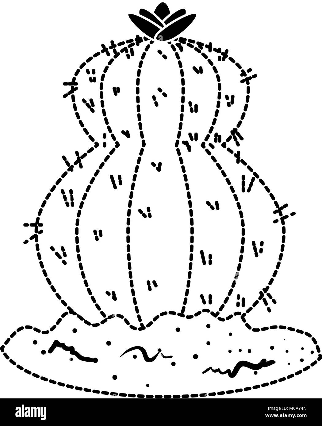 Herb cactus Black and White Stock Photos & Images - Alamy