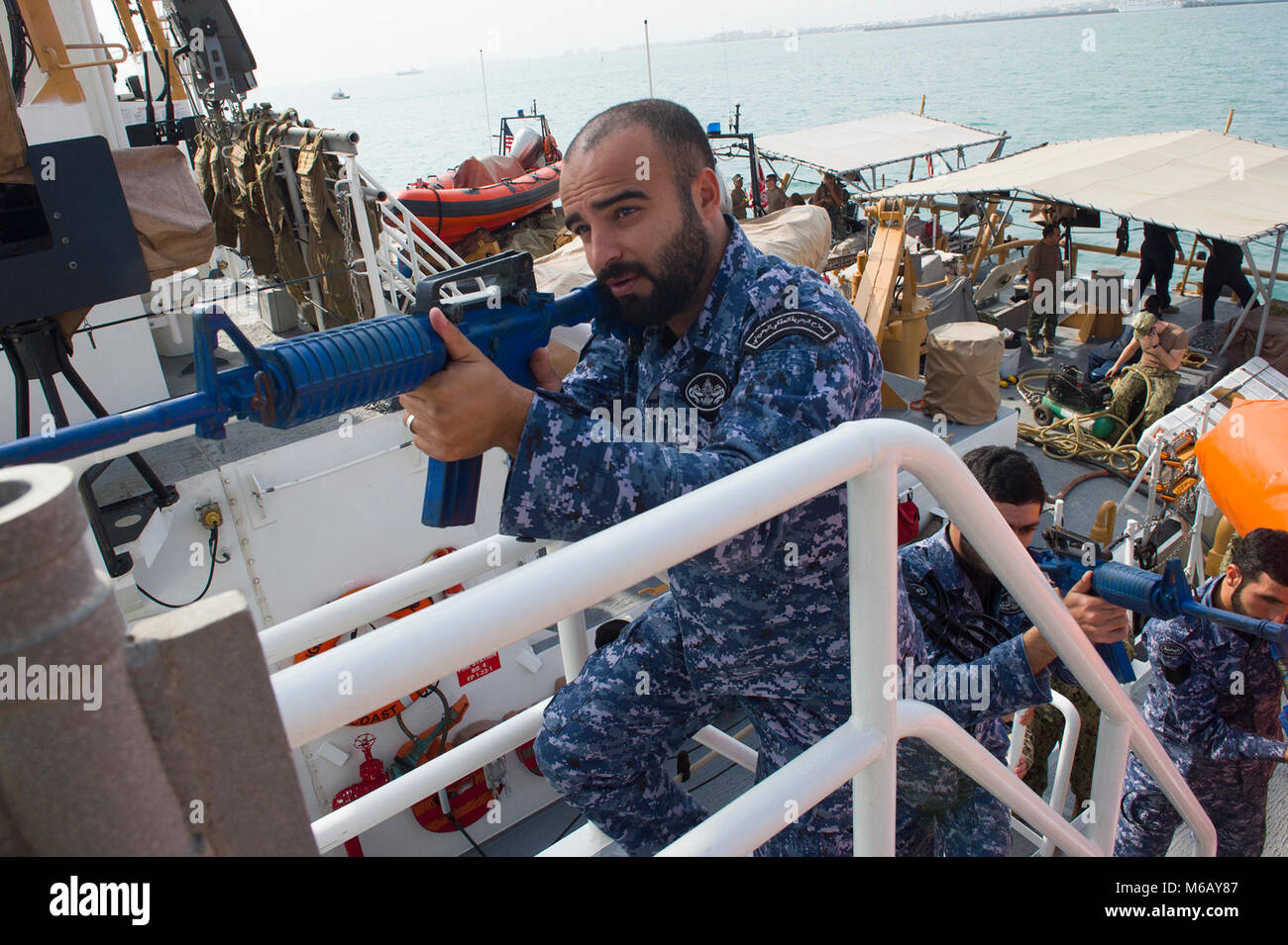 MANAMA, Bahrain (Feb 28, 2018) Royal Bahrain Naval Force service ...
