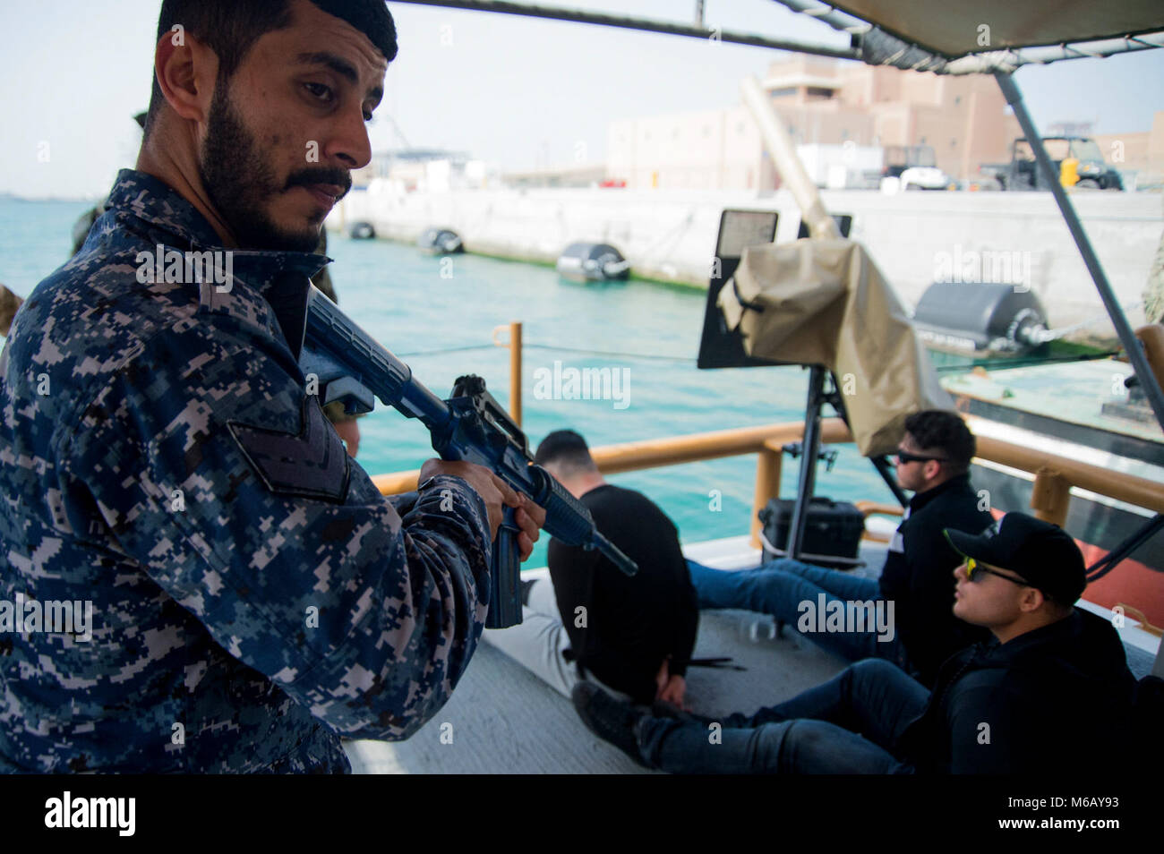 MANAMA, Bahrain(Feb 28, 2018) A Royal Bahrain Naval Force service ...