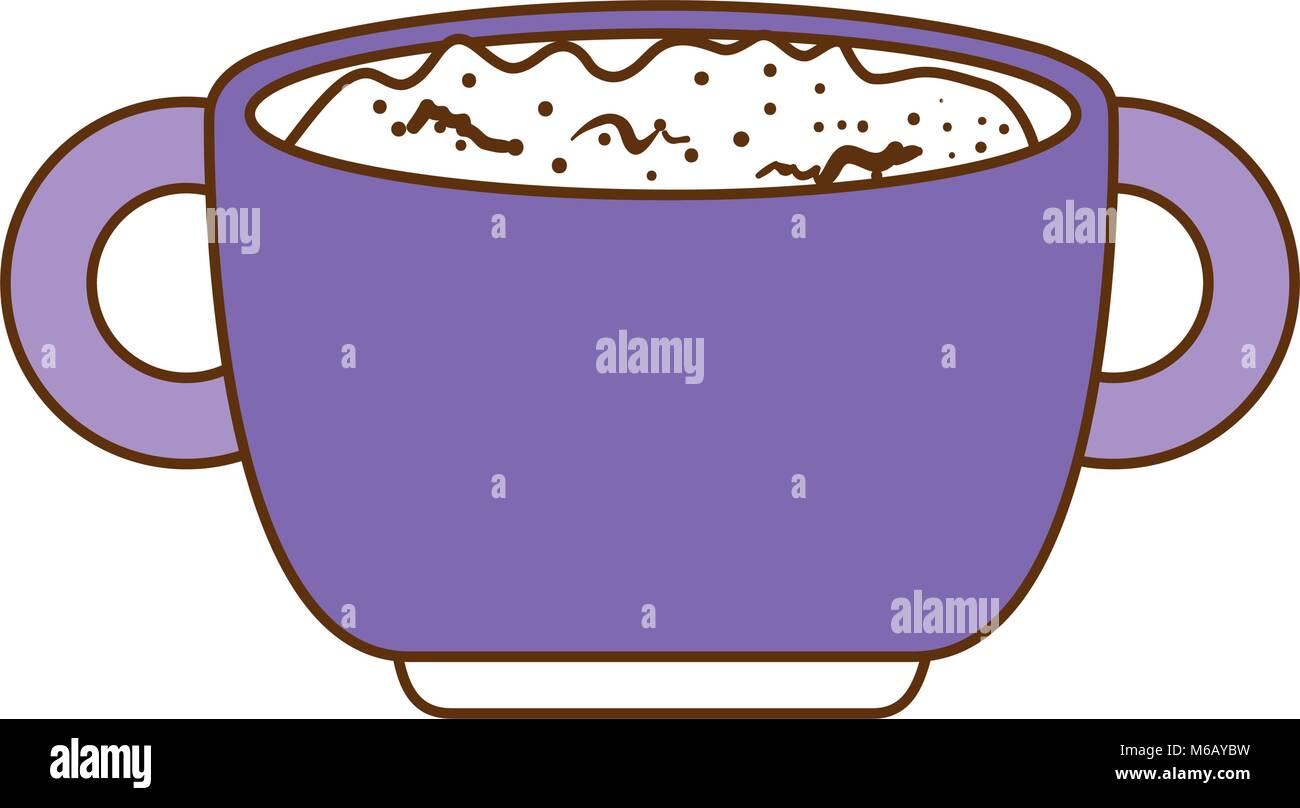 cup with two handles Stock Vector Image & Art - Alamy