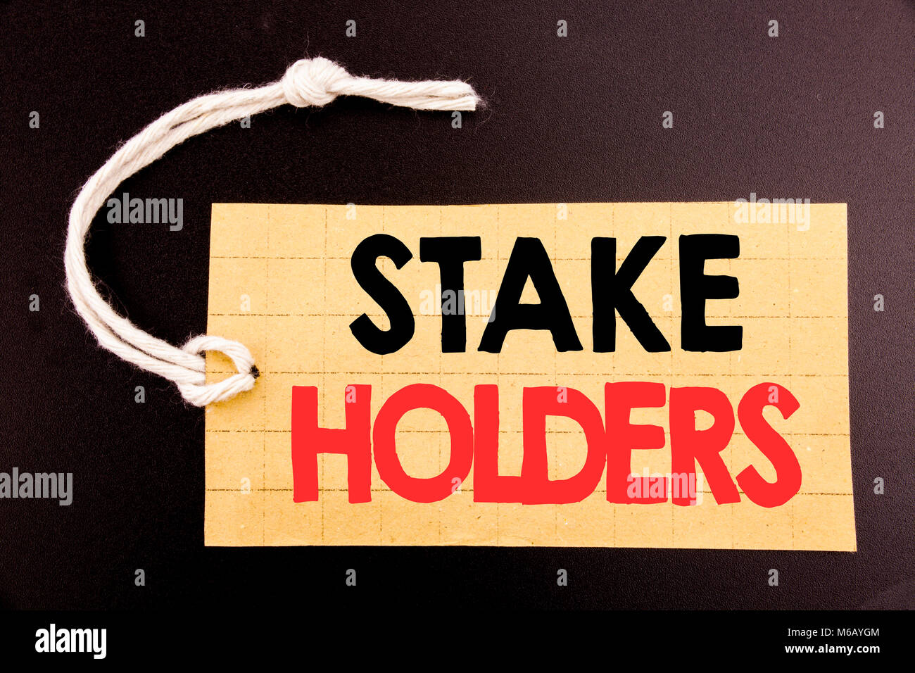 Word, writing Stake Holders. Business concept for online sale ...