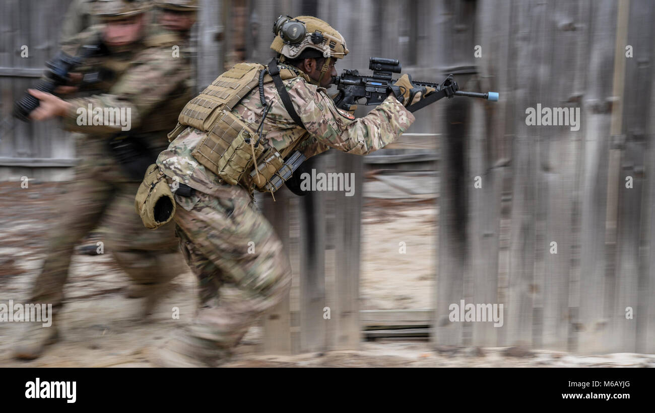 Tech. Sgt. Larry Reid Jr., aerial combat Stock Photo - Alamy