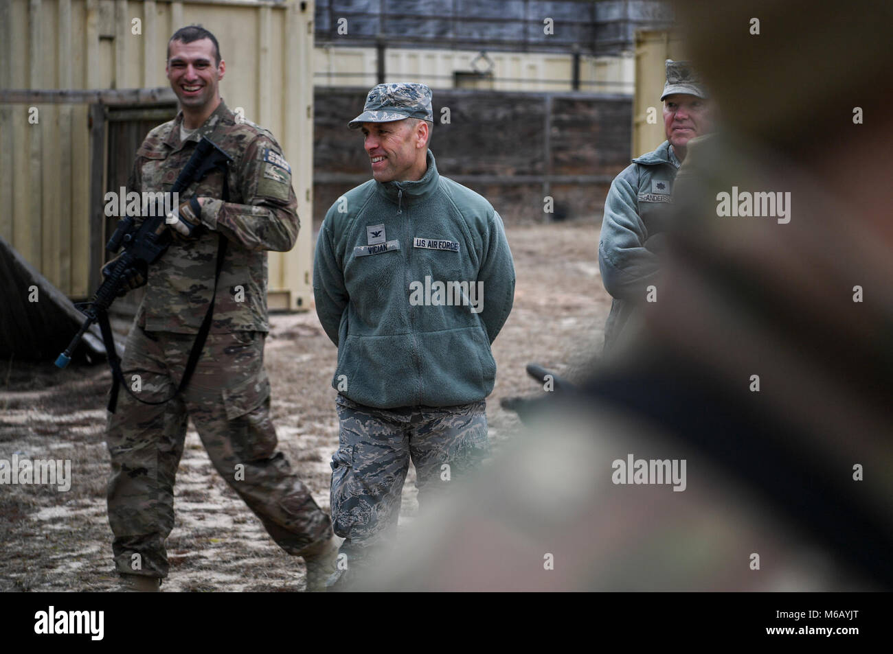U.S. Air Force Col. Todd Vician, commander of Air Force Public Affairs ...