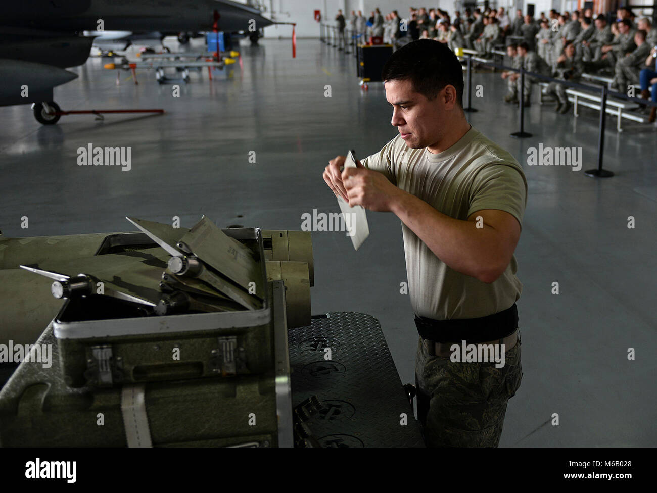 U.S. Air Force Airman 1st Class Robert Neu, 79th Aircraft Maintenance ...