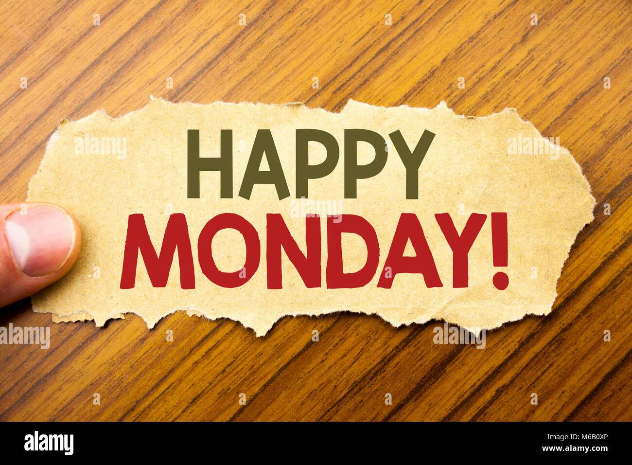 Writing text showing Happy Monday . Business concept for New Week ...