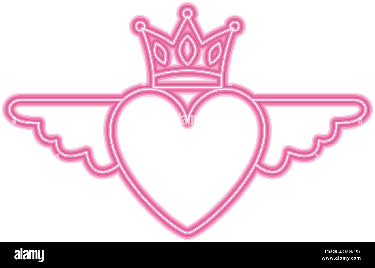 Love neon in line Stock Vector Images - Alamy